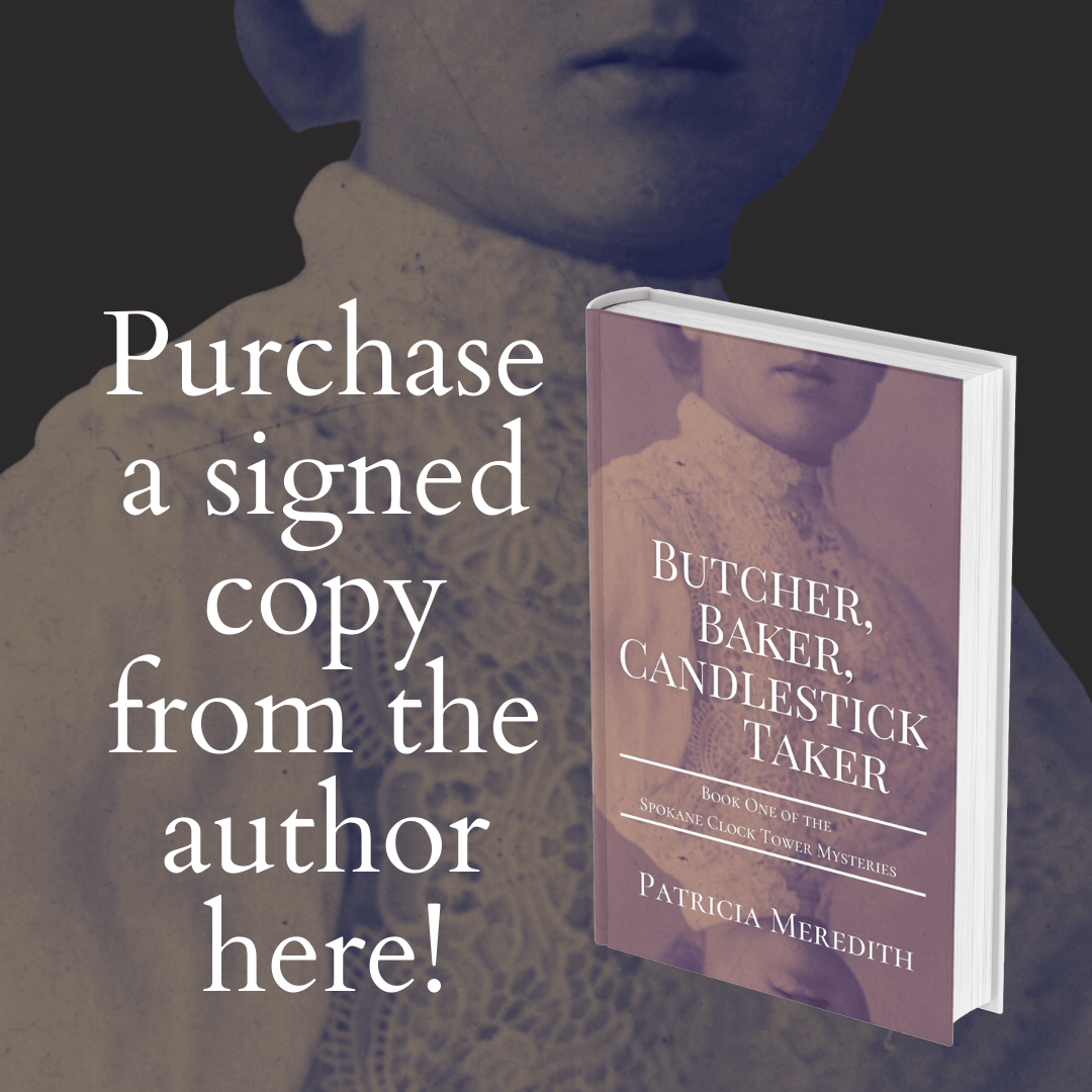 Patricia Meredith, Author — Come for the mystery, stay for the characters…