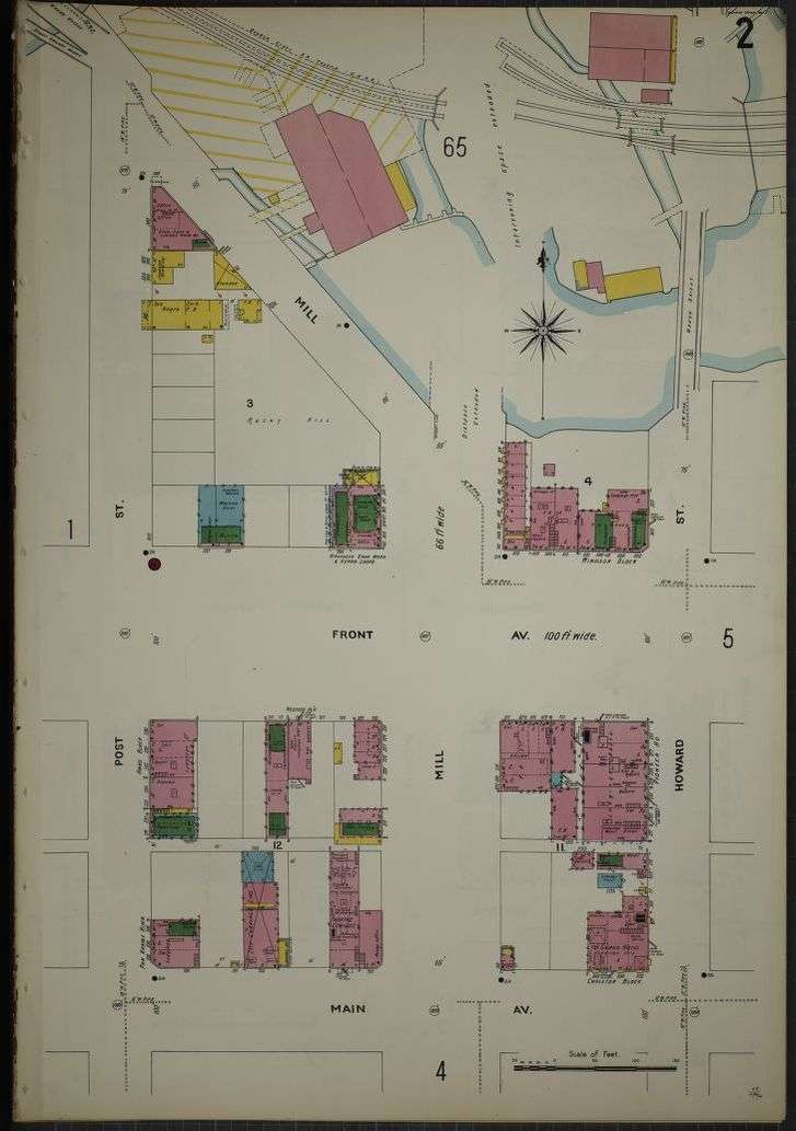 Sanborn Maps of Spokane circa 1901 – Patricia Meredith, Author