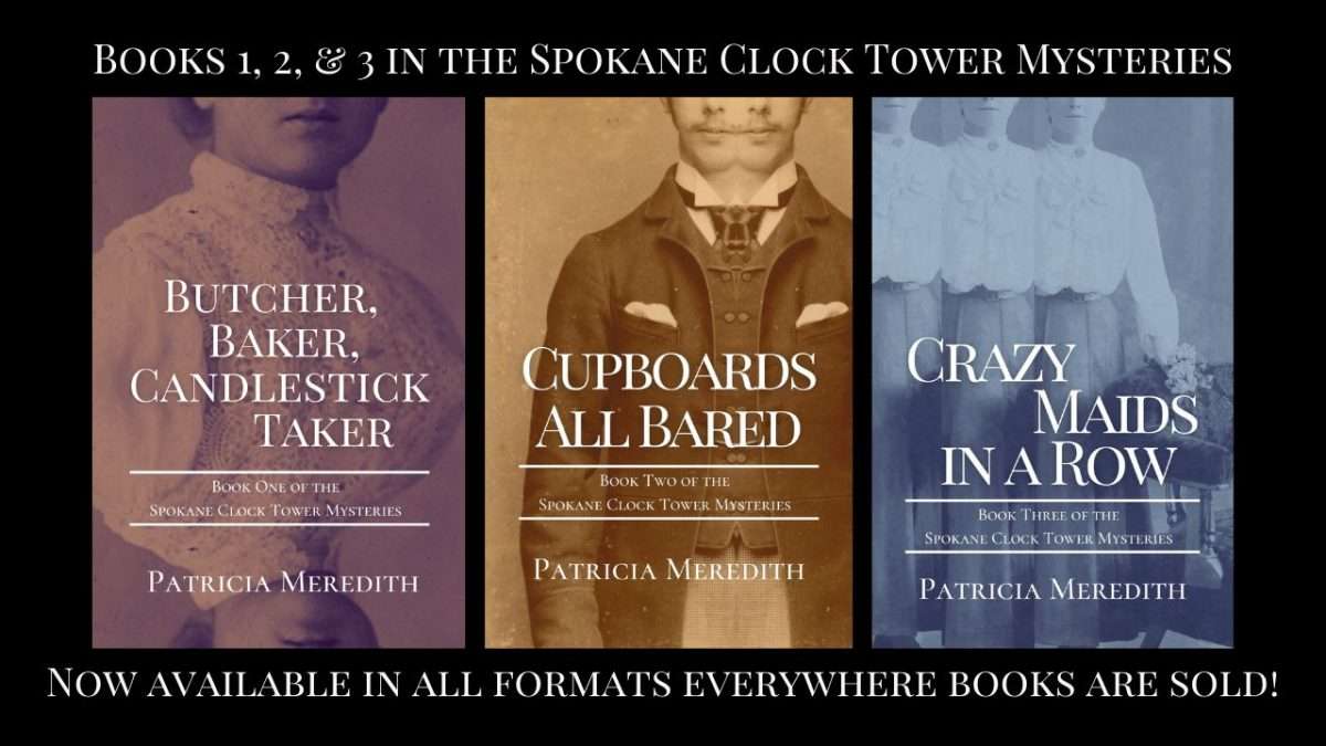 Patricia Meredith, Author – Come for the mystery, stay for the characters…